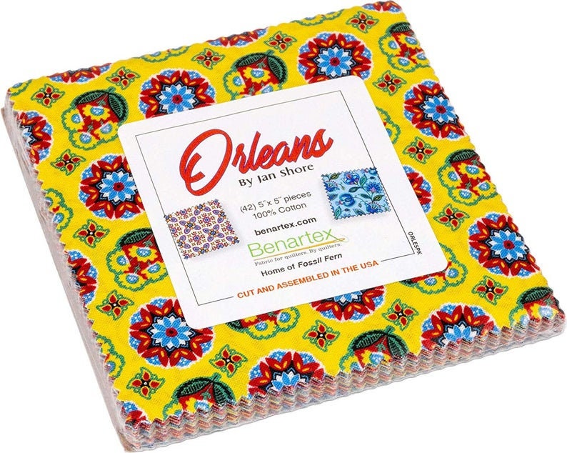 Charm Packs Yellow Blue Red & More U-pick 5 Inch Squares - Etsy