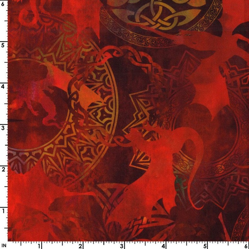 Dragon Fabrics Panels And/or Coordinates Celtic Symbols - Etsy
