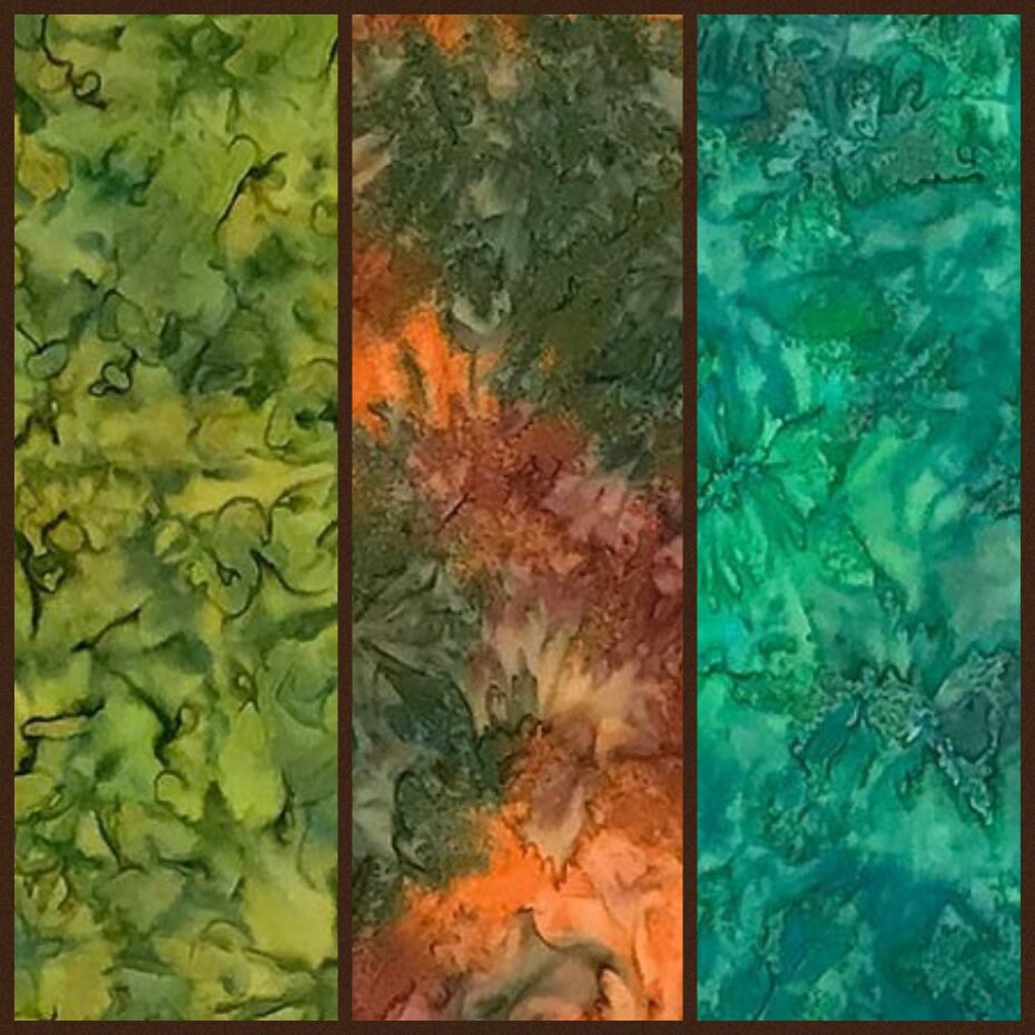 Batik Fabric From Indonesia, Crush Design, U-pick Color, 100% Cotton ...