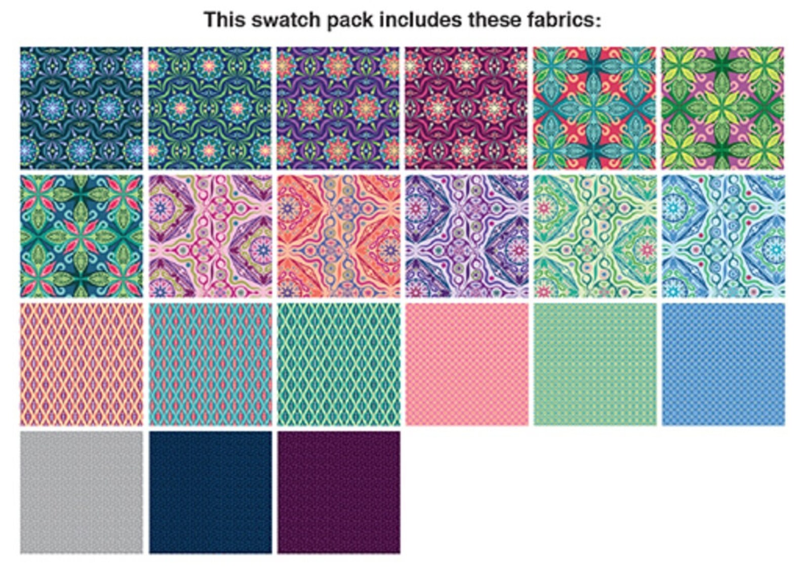 Modern Print Charm Pack Dreamy Geometrics and More 5 Inch - Etsy