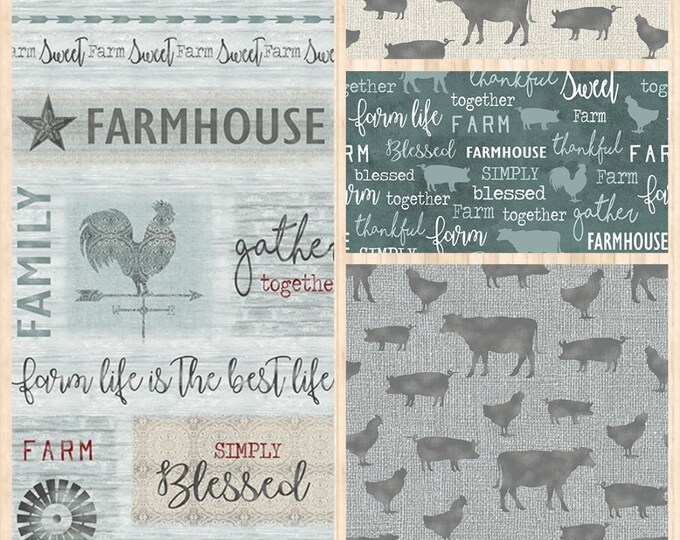 Farm Panel and or Coordinate, U-pick, Farm Sweet Farm Coordinate Sold ...