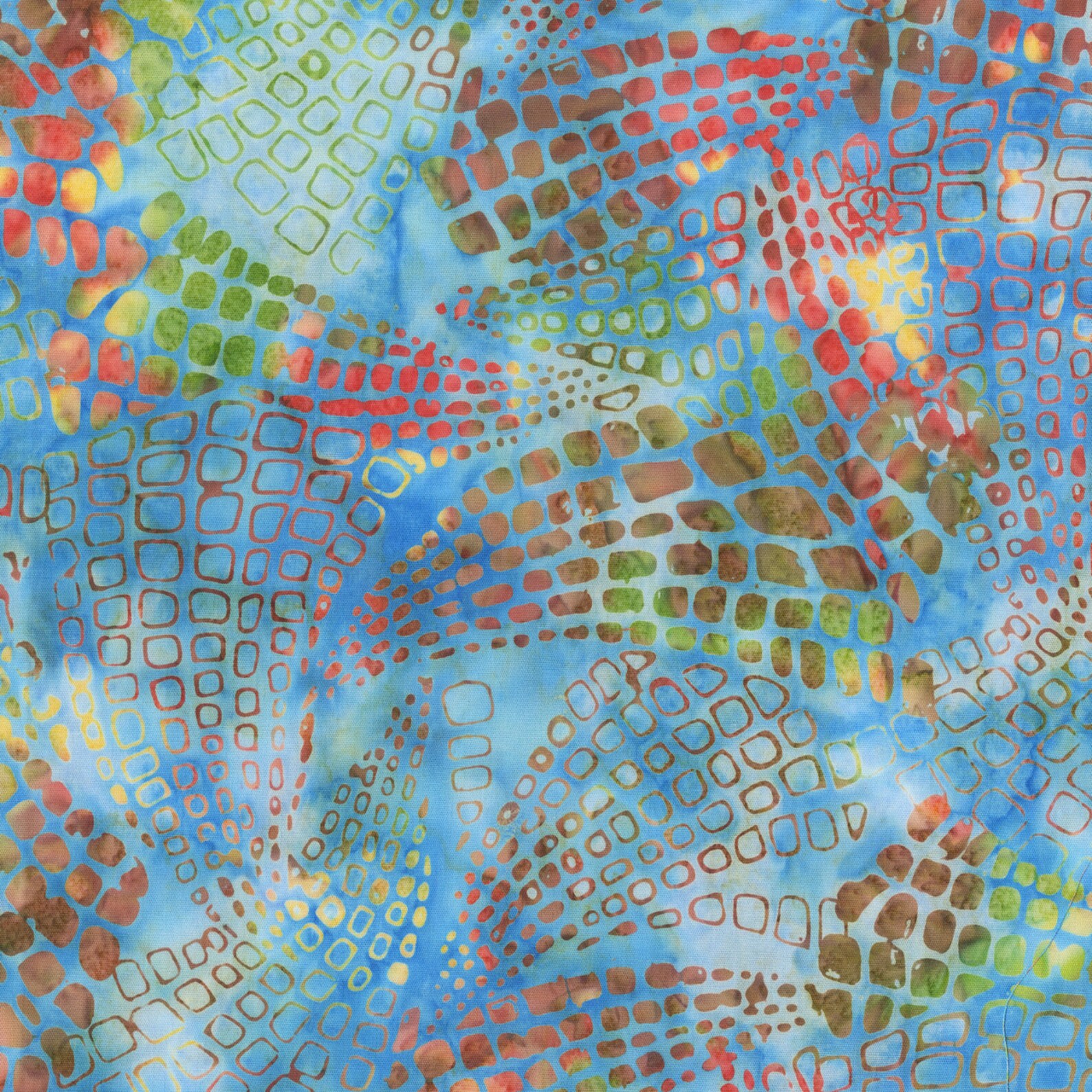 Bali Batik Fabric From Anthology Fabrics Multi-color Giraffe - Etsy