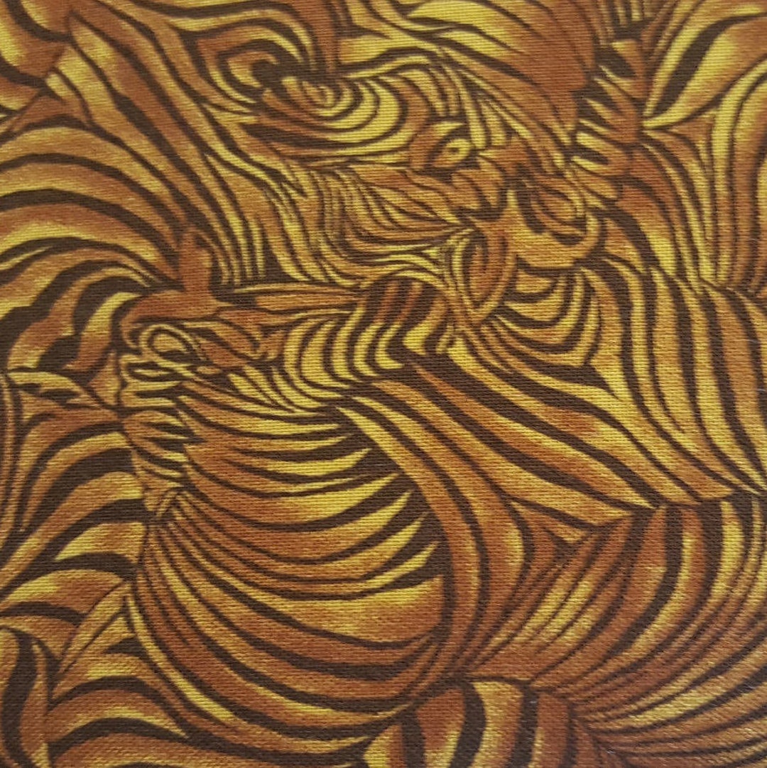 Packed Zebra Fabric, U-pick Off-white or Brown Tones, Tribal Instinct ...