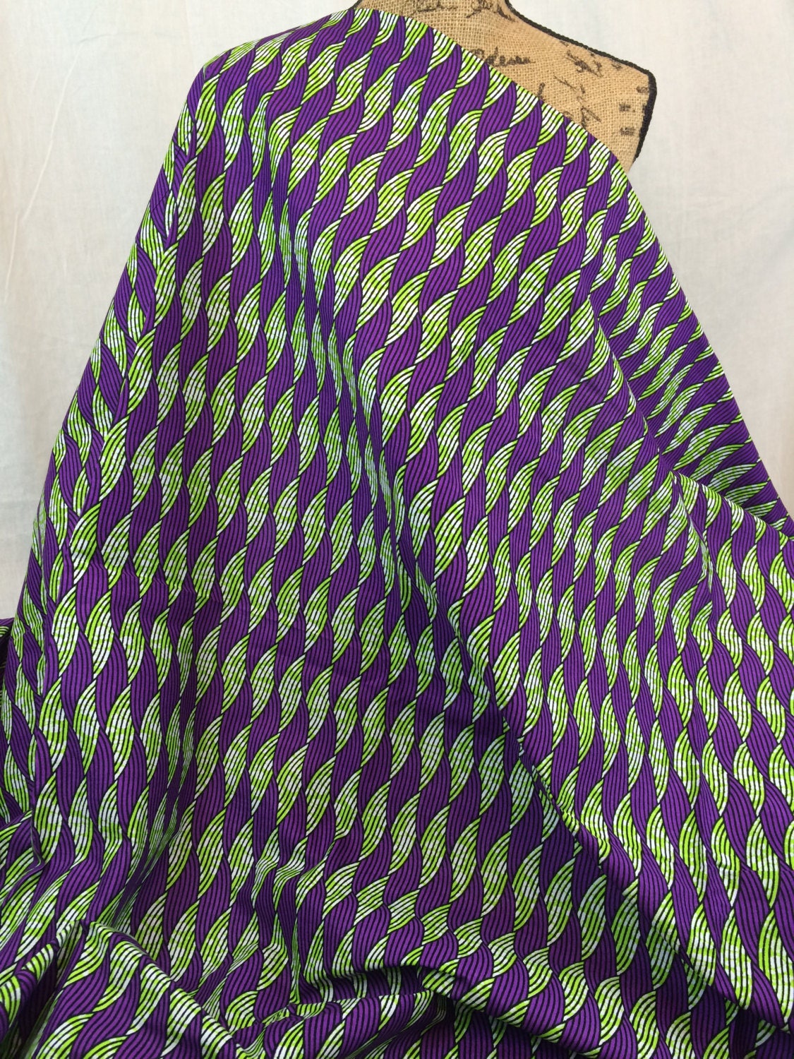 African Fabric Thatch Design U-Pick Color Sold by | Etsy