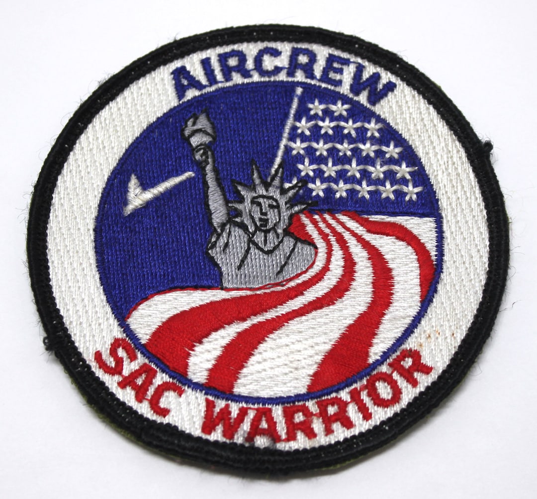 Vintage USAF SAC WARRIOR Air Crew Air Force Military - Etsy