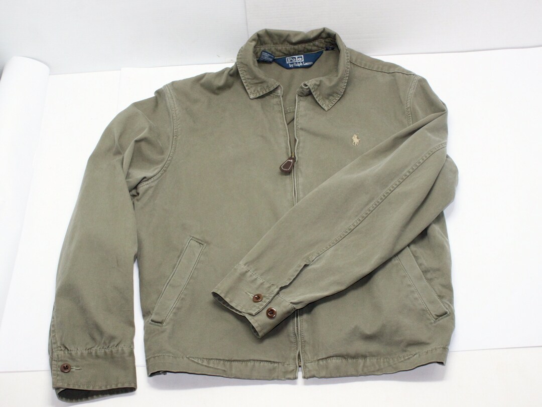 Ralph Lauren Men's POLO Jacket Size Med RN # 41381 HO 5. Light Green ...