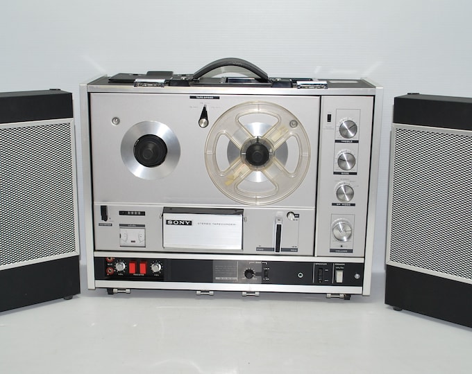 Sony TC-540 Reel to Reel Tape Recorder Player 1971 Vintage Electronics ...