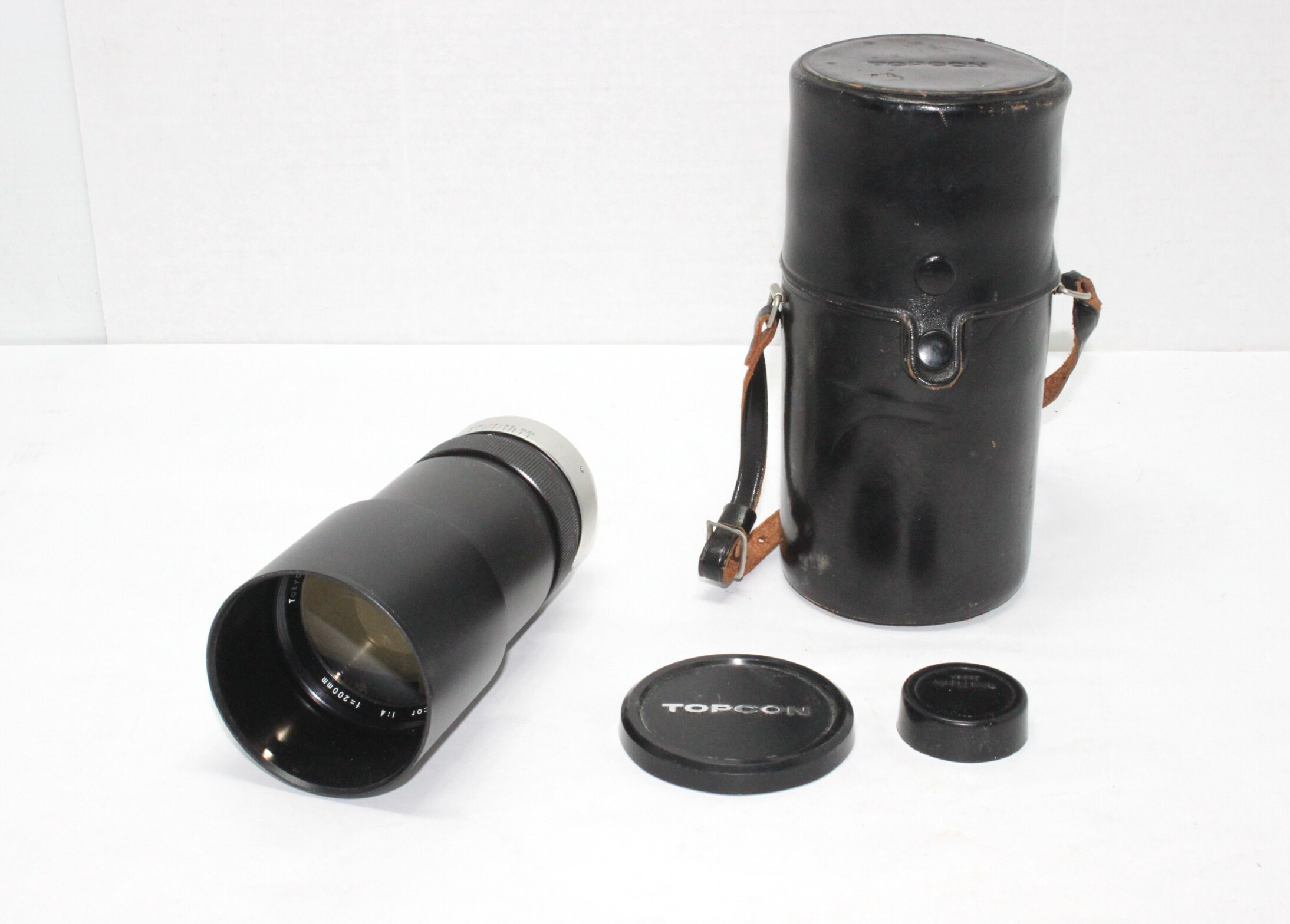 Topcon UV 200mm F4 Topcor Lens 1:4 F200mm Kogaku Tokyo Japan 1268424 ...