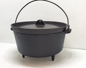 Huge Cast Iron Pot - Etsy