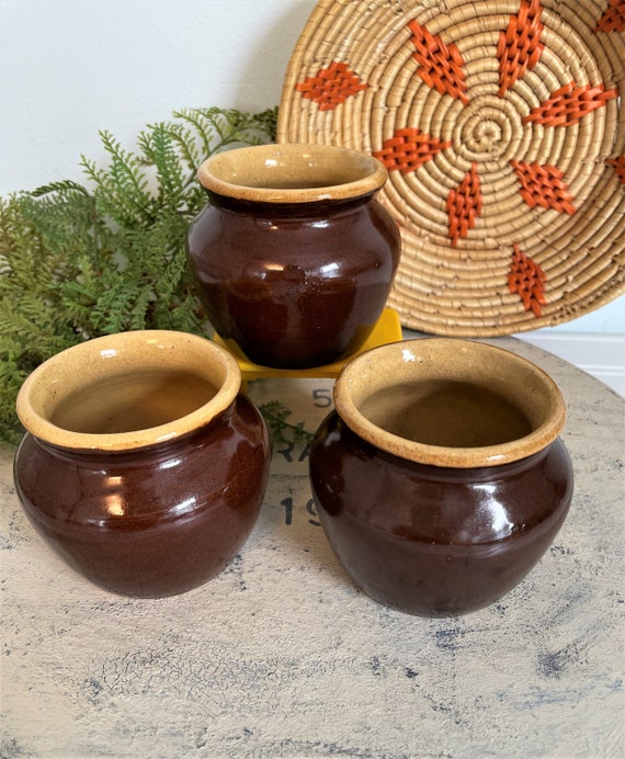 Vintage Condiment Crocks Heinz 57 Mustard Crocks Set of 3 | Etsy