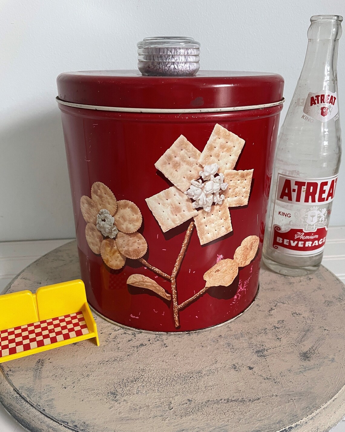 Vintage Krispy Kan Blue Magic Luce Mfg. Co. Groton VT DRI-NOB | Etsy