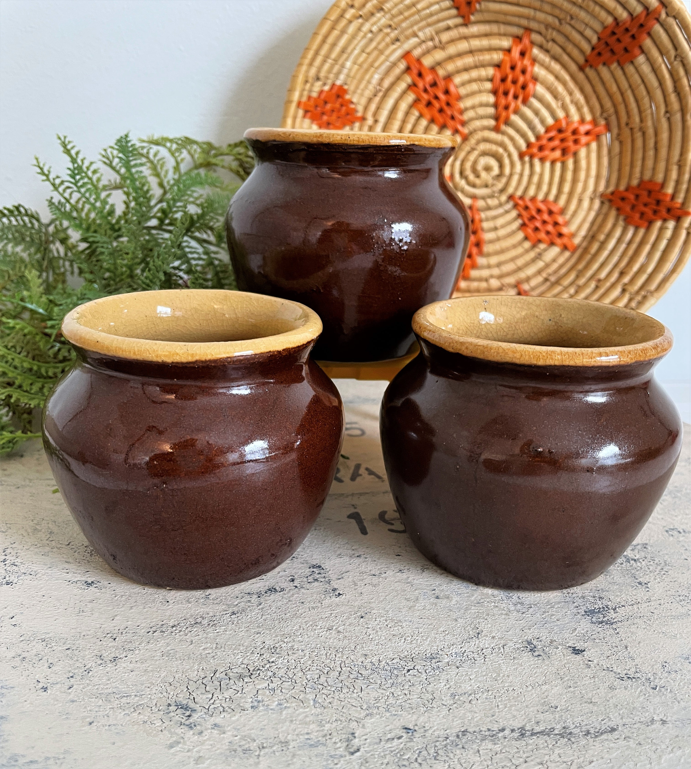 Vintage Condiment Crocks Heinz 57 Mustard Crocks Set of 3 - Etsy