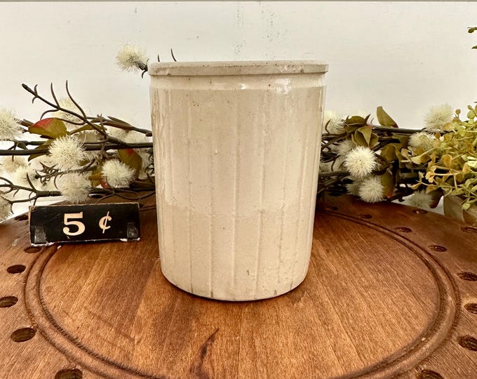 Antique Stoneware Crock Hartley's England Jam Marmalade Crock Putty ...