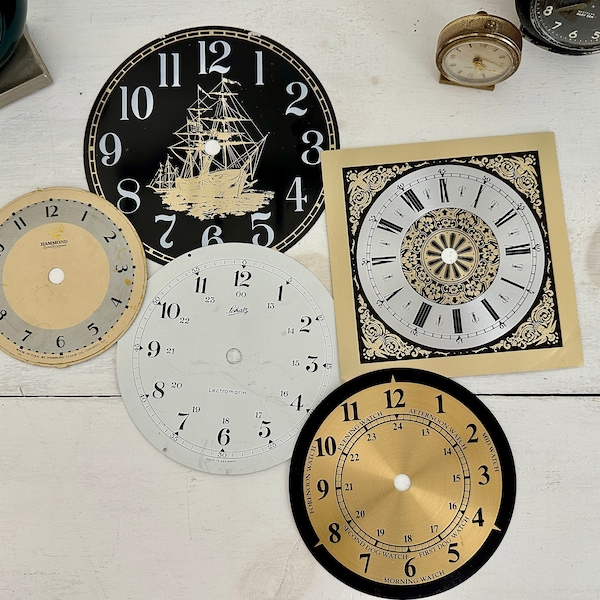 Metal Clock Faces - Etsy