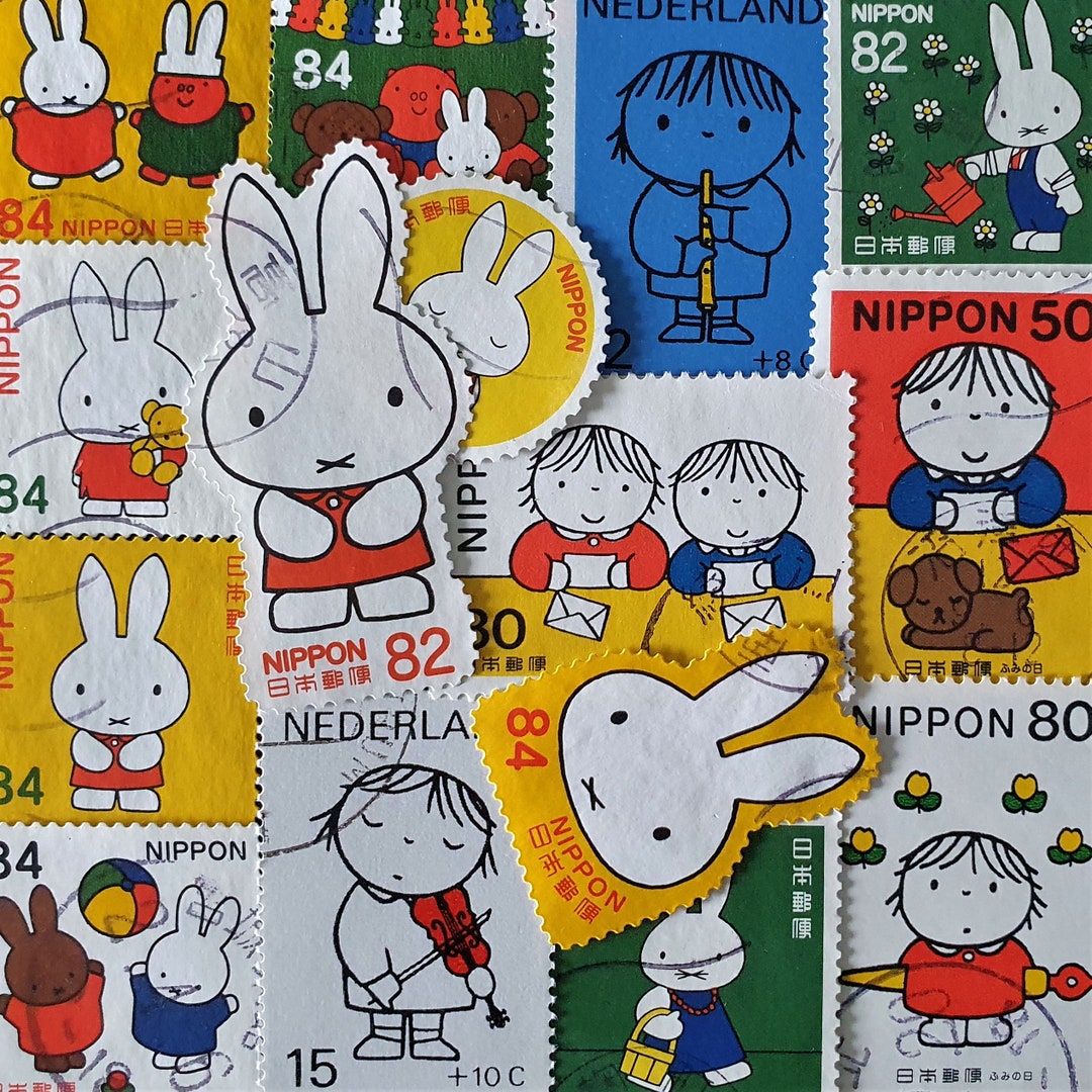 FREE SHIPPING 25 MIFFY / Bruna / Nijntje Different Colorful - Etsy