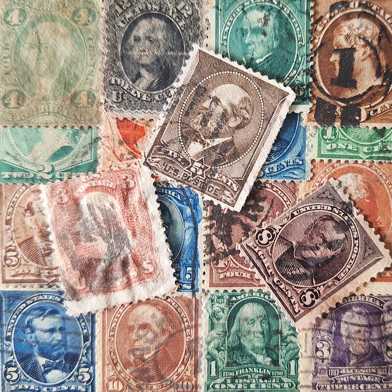 Old Stamp - Etsy