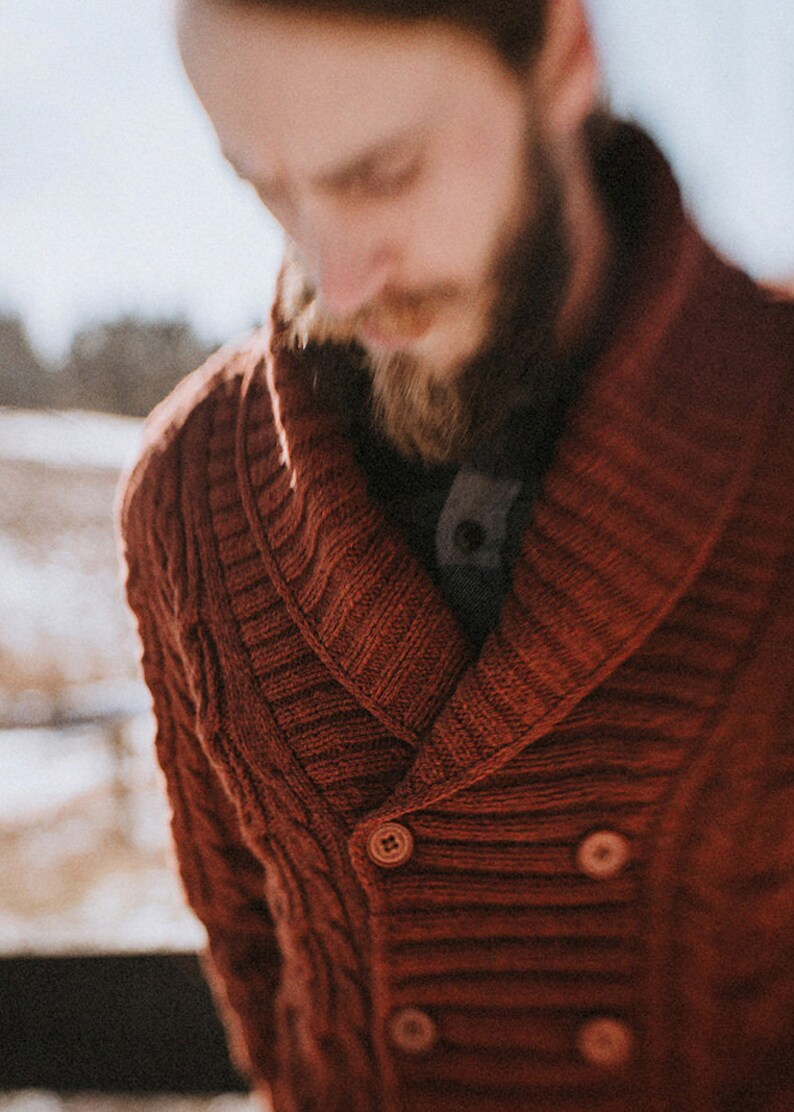 KNITTING PATTERN PDF Olympia Cardigan Worsted Weight - Etsy