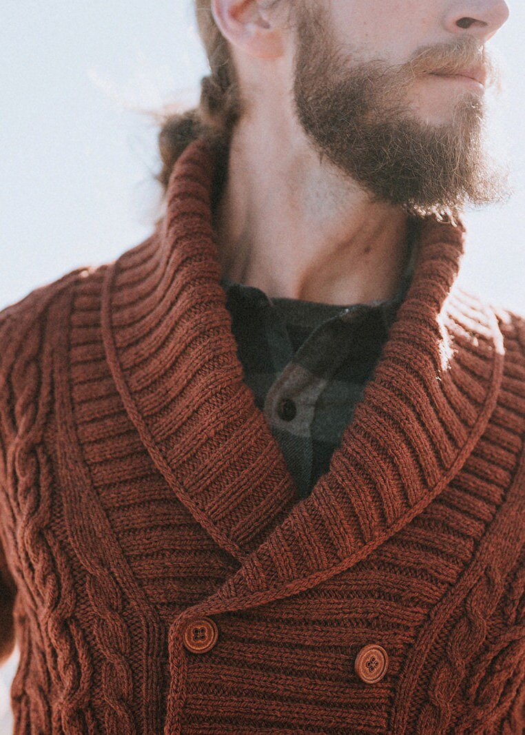 KNITTING PATTERN PDF Olympia Cardigan Worsted Weight - Etsy