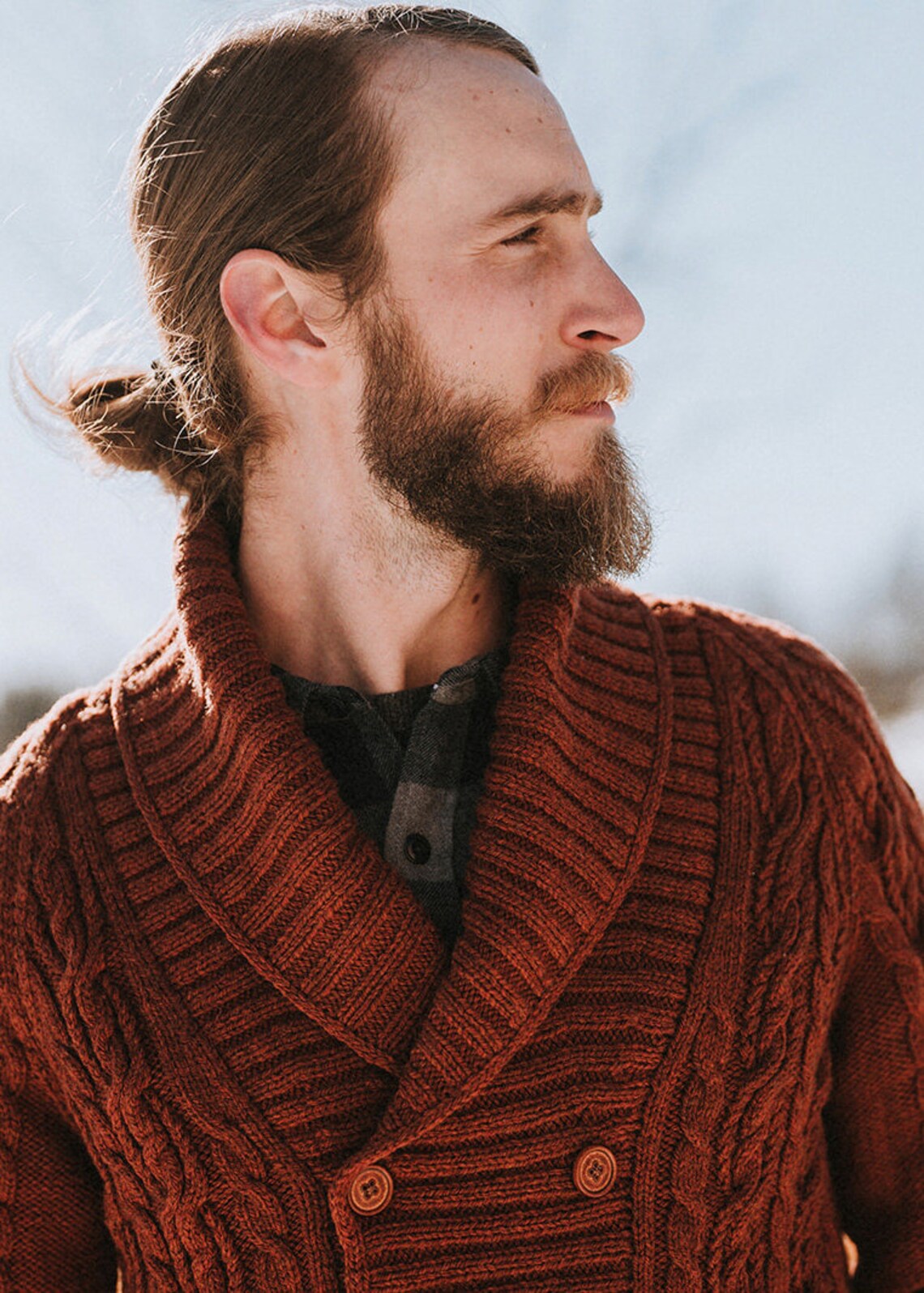 KNITTING PATTERN, PDF, Olympia Cardigan, Worsted Weight, Cabled Sweater ...
