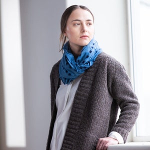 Textured Cardigan Hand Knitted Designer Sample - Etsy