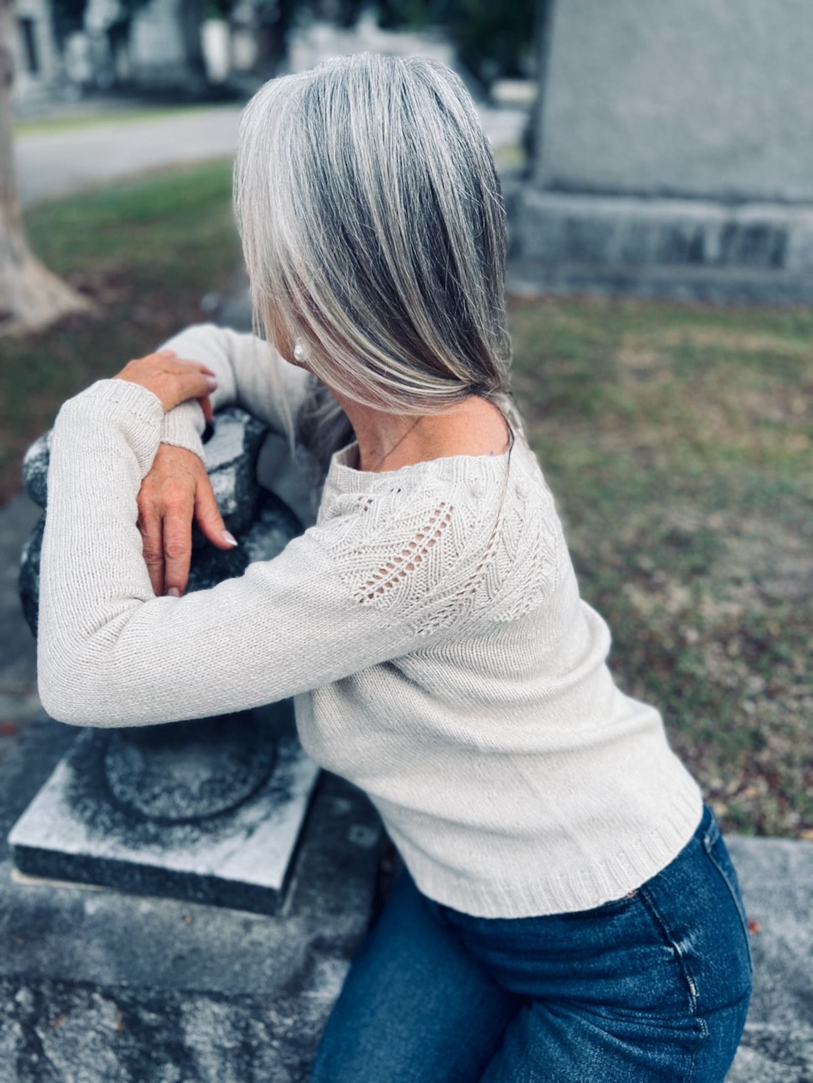 KNITTING PATTERN, PDF, Moonflower Pullover, Pullover Pattern, Circular Yoke Pullover Pattern - Etsy