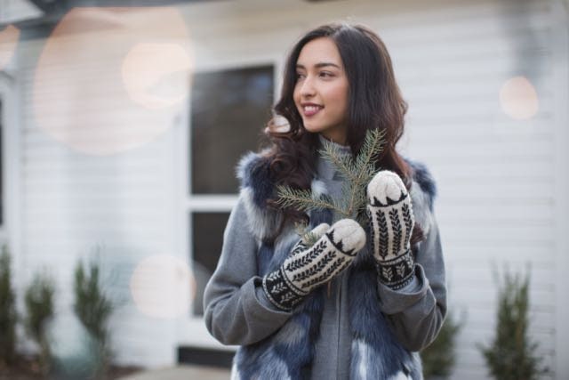 KNITTING PATTERN, PDF, Stranded Color Work Mittens, Lined, Fingering ...