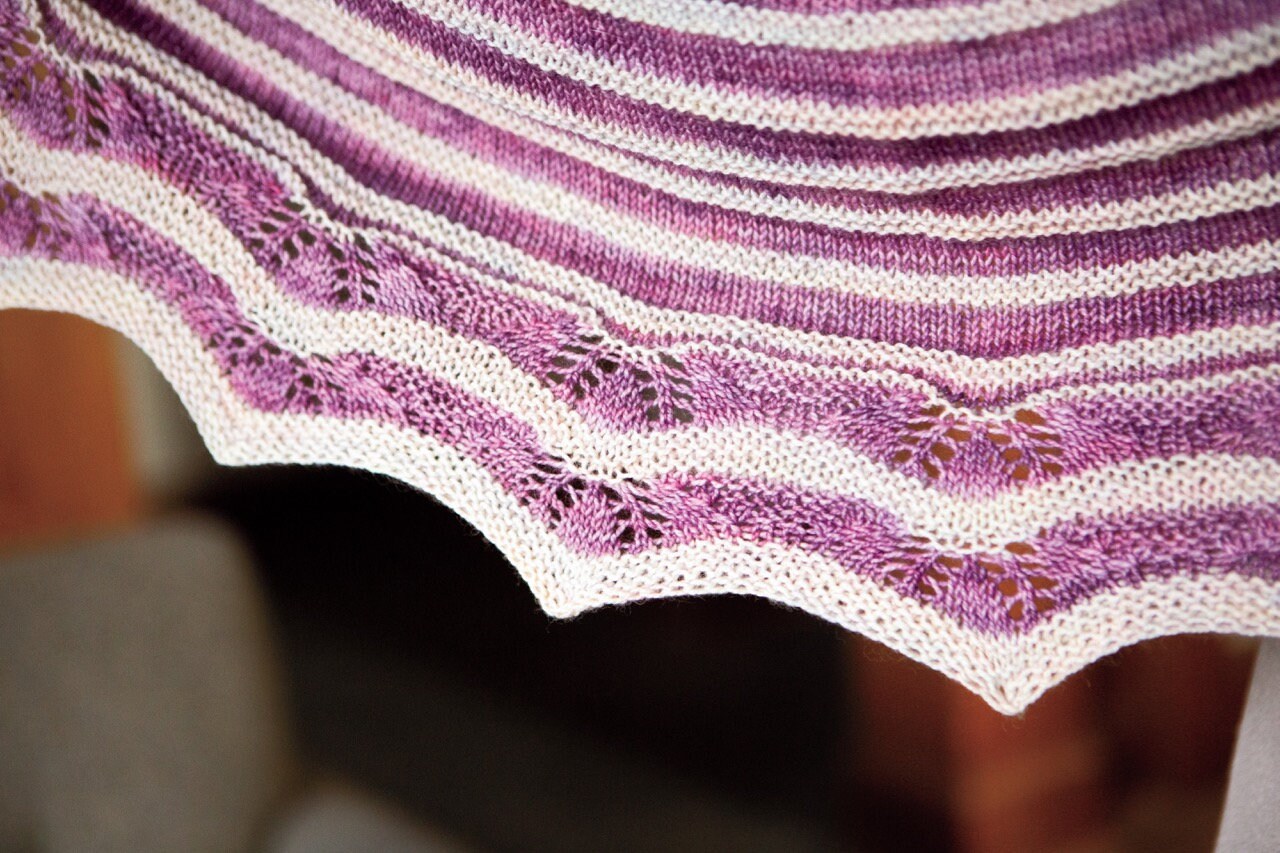 Knitting Pattern, PDF, Cumulus Shawl - Etsy