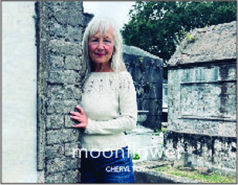 KNITTING PATTERN, PDF, Moonflower Pullover, Pullover Pattern, Circular Yoke Pullover Pattern - Etsy