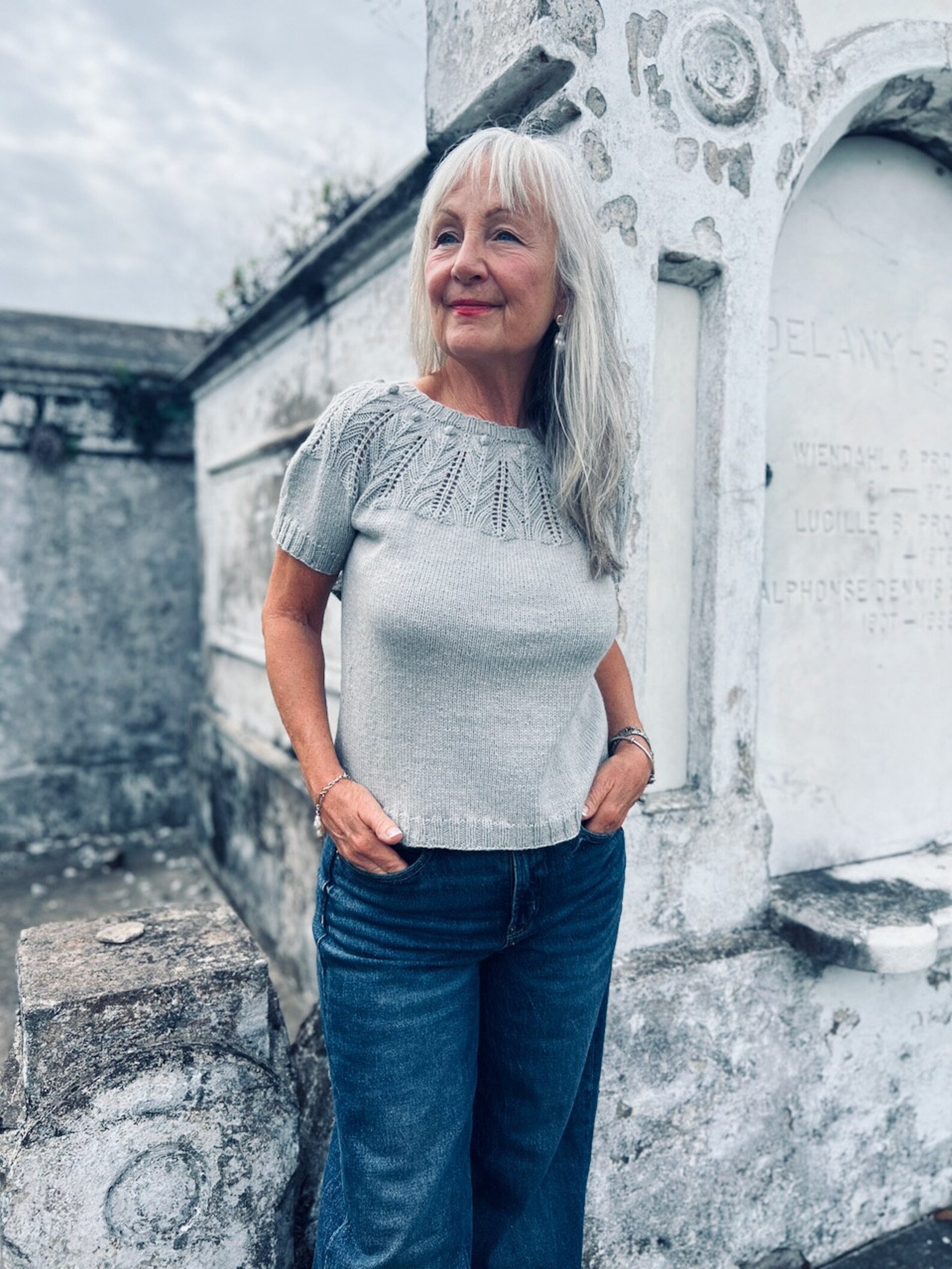 KNITTING PATTERN, PDF, Moonflower Pullover, Pullover Pattern, Circular Yoke Pullover Pattern - Etsy