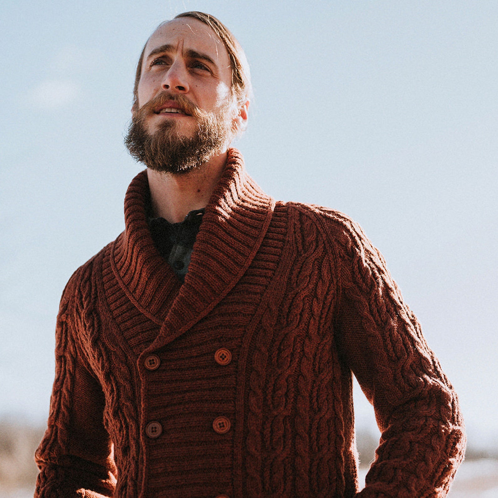 KNITTING PATTERN, PDF, Olympia Cardigan, Worsted Weight, Cabled Sweater ...