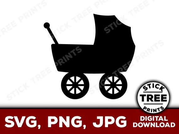 Baby Stroller SVG Baby Stroller Png Baby Stroller Vector - Etsy