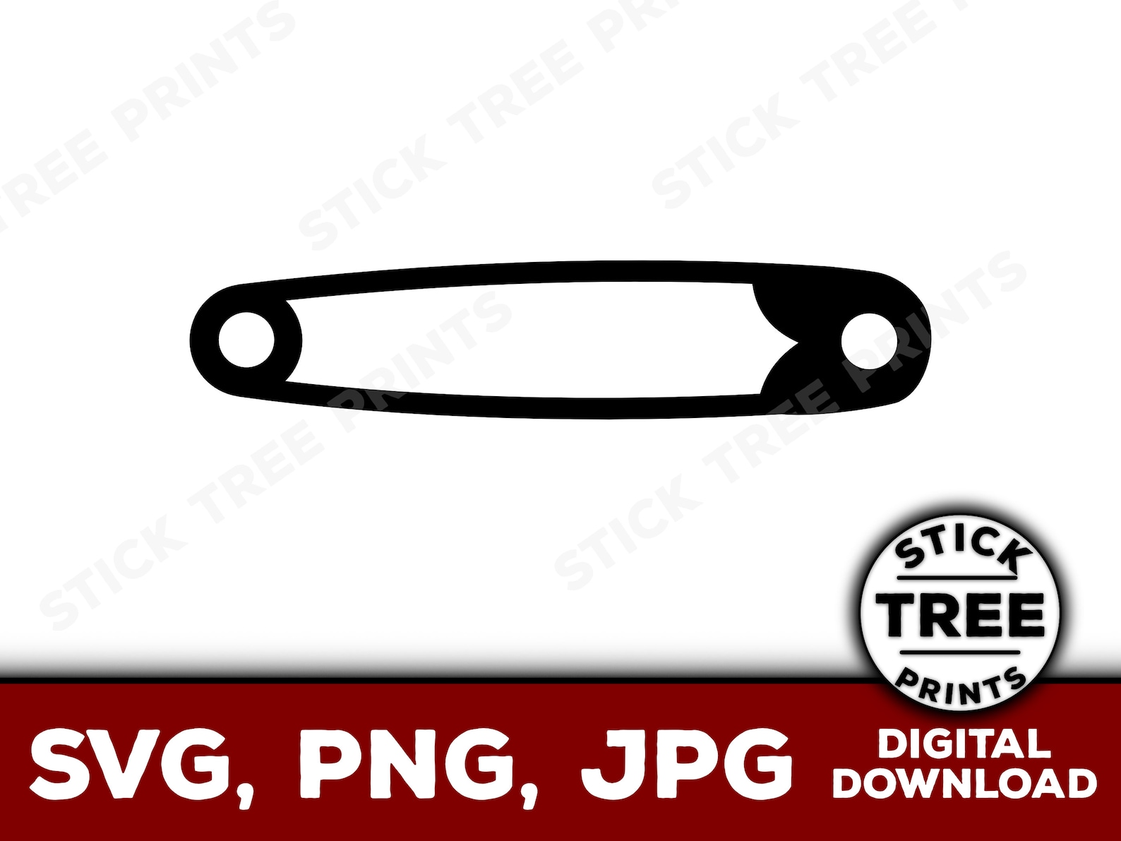 Safety Pin SVG - Safety Pin Vector, Safety Pin Png, Safety Pin Clip Art ...