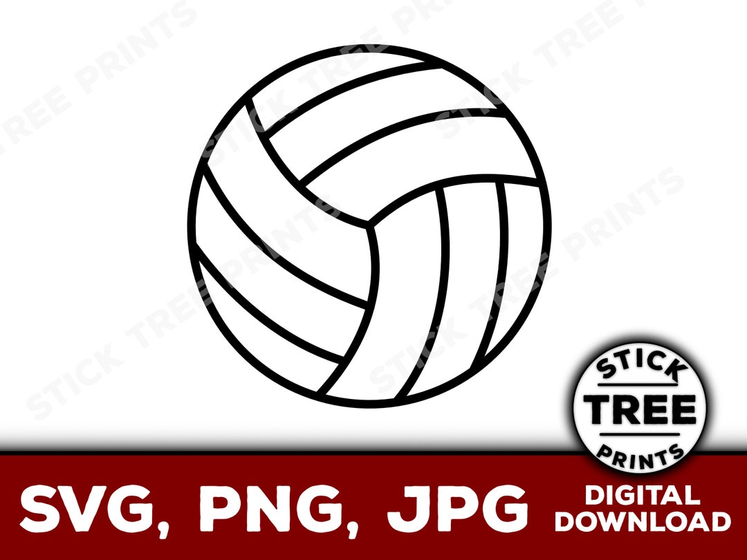 Volleyball SVG - Volleyball Vector, Volleyball Clip Art, Volley Ball ...