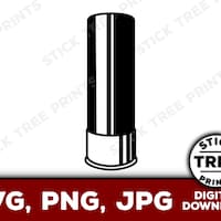 Buckshot Shotgun Shell Digital Vector Svg - Png - Jpg - Pdf - Etsy