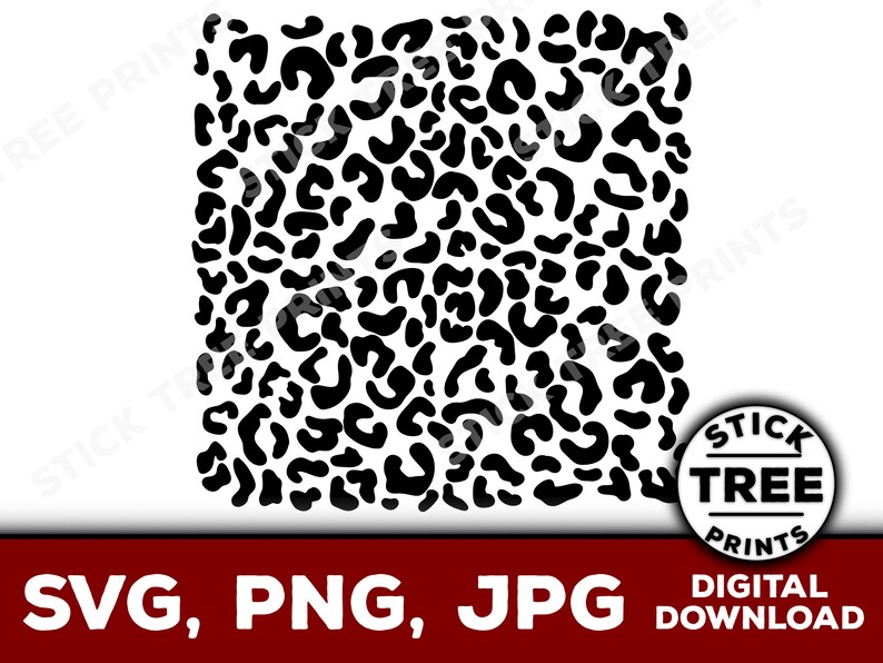Leopard Print SVG Leopard Pattern Svg Leopard Print Png - Etsy