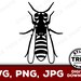 Wasp SVG - Wasp Png, Wasp Vector, Wasp Clip Art, Wasp Cut File, Bee Svg ...