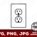 Outlet SVG - Outlet Clip Art, Outlet Image, Outlet Png, Outlet Vector ...