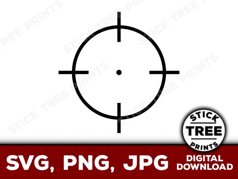 Crosshair SVG - Crosshair Clip Art, Crosshair Vector, Crosshair Png ...