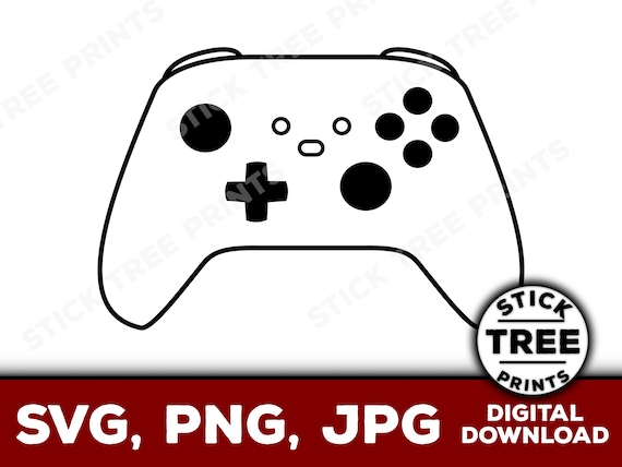 Video Game Controller SVG Video Game Controller Vector - Etsy