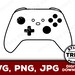 Video Game Controller SVG - Video Game Controller Vector, Controller ...