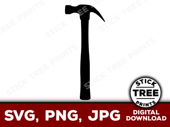 Hammer SVG Hammer Vector Files Hammer Clip Art Hammer - Etsy