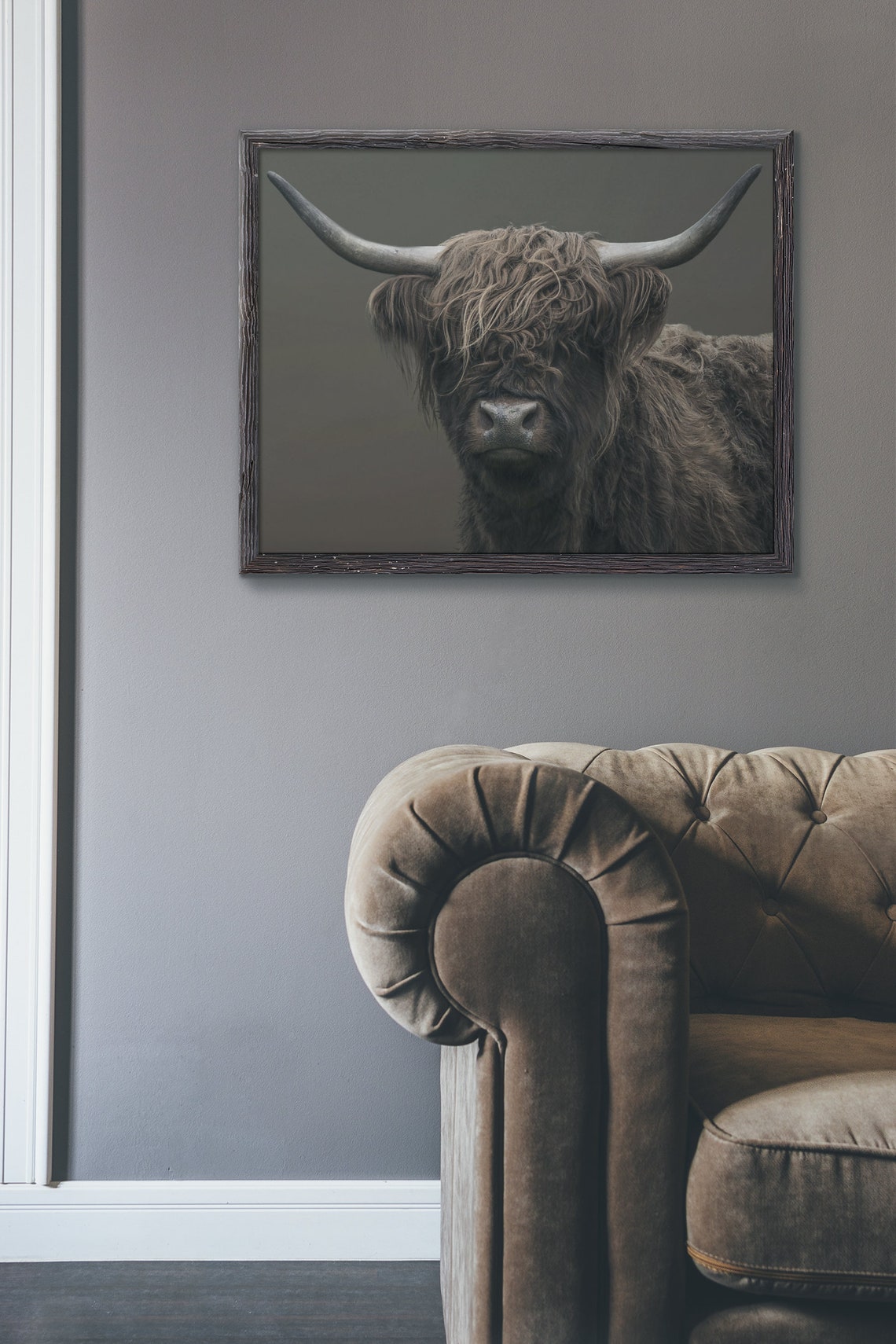 Highland Cow Print Highland Cow Print Art Highland Cow - Etsy