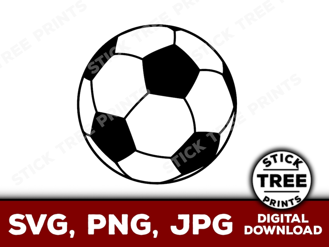 Soccer Ball SVG - Soccer Ball Image for Cricut, Vector File - Etsy