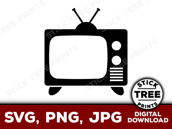 TV SVG Tv Vector Tv Png Tv Clip Art Tv Jpg Television - Etsy Canada