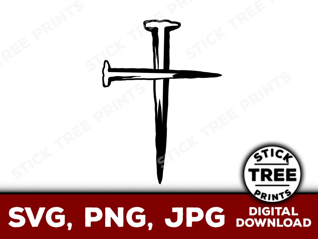 Cross And Nails Clipart