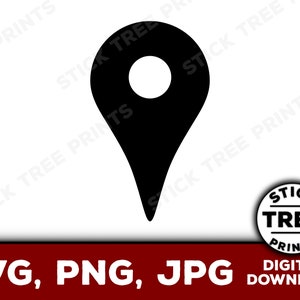 Map Pin SVG - Map Pin Png, Map Pin Clip Art, Map Pin Vector, Map Pin ...