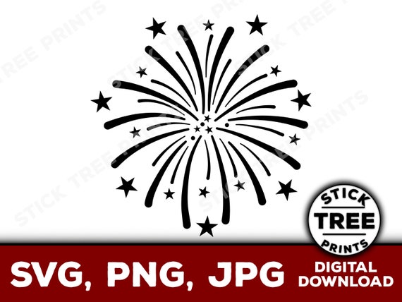 Fireworks SVG Fireworks Png Fireworks Clip Art Fireworks - Etsy