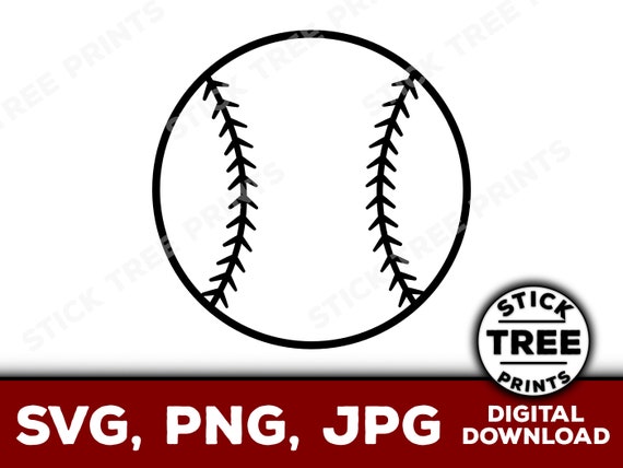 Baseball SVG Baseball Svg File Baseball Png Baseball Cut - Etsy