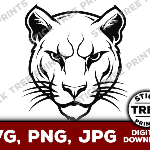 Mountain Lion Art - Etsy