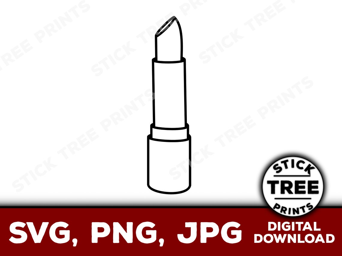 Lipstick SVG Lipstick Clip Art Lipstick Vector Image - Etsy